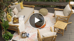 Best Teak Patio Conversation Sets | Small Outdoor Conversation Sofa Set ...